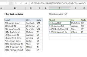 FILTER Case Sensitive Excel Formula Exceljet